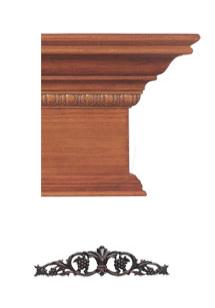 Country Wood Expose Cornices